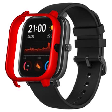 Protective Cover Case For Xiaomi Huami Amazfit Gts Red