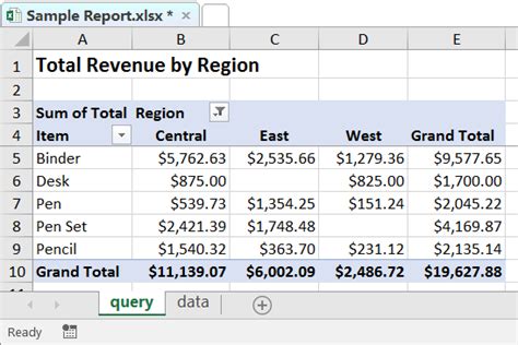 How To Build Reports In Excel Jane Ansara
