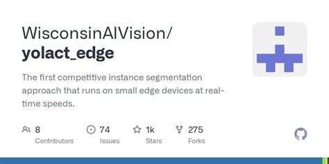 GitHub WisconsinAIVision Yolact Edge The First Competitive Instance Segmentation Approach