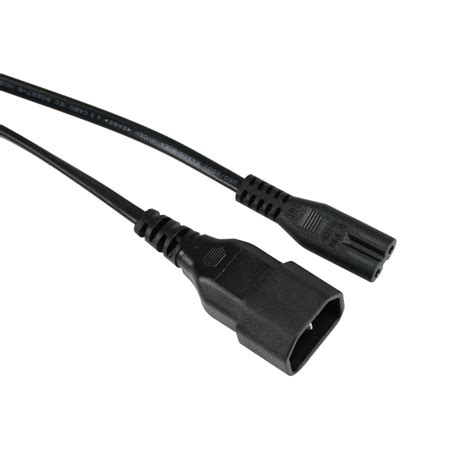 Iec C7 Power Cable To C14 Plug Dcdi