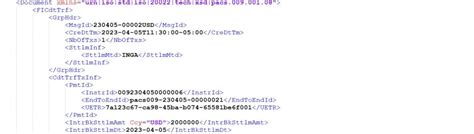 Pacs 009 Core Iso 20022 Payments