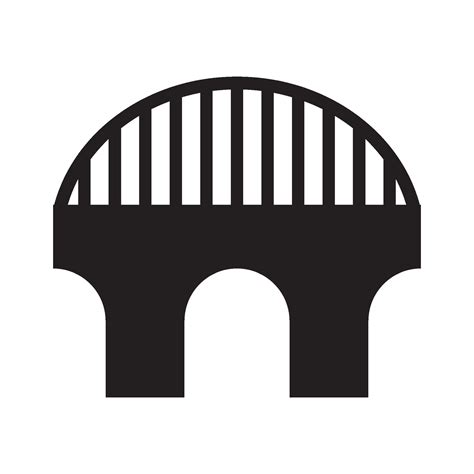 Bridge Icon Vector 24816658 Vector Art At Vecteezy