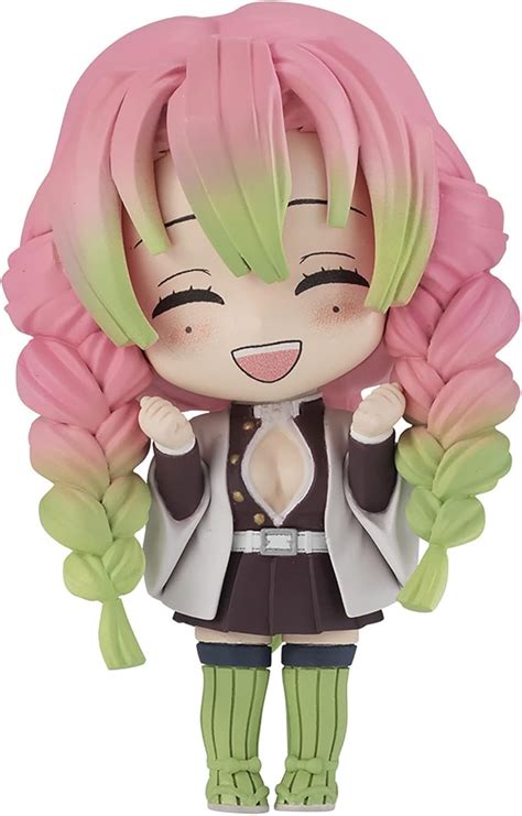Demon Slayer Mitsuri 8 Cm Chibi Figure Bandai Amazon Co Uk Toys Games