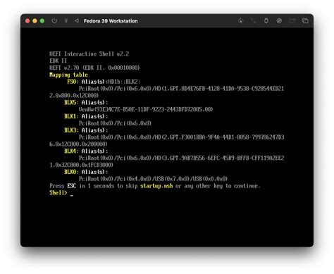 fedora 39 vm fails to boot in uefi mode server fault