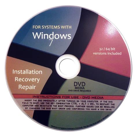 Windows 7 Home Premium 32 64 Bit Reinstall Reinstallation Re Install