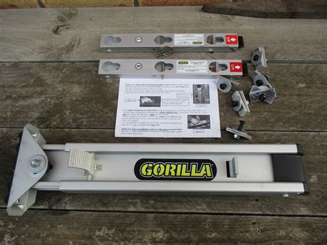 Gorilla Ladder Leveller Kit Gll 02 Increase Leg Length By Up To 25cm Ebay