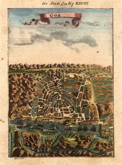 Goa On Ancient Maps And Illustrations