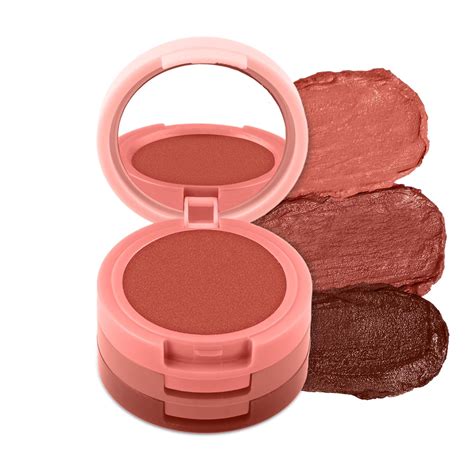 Buy Renee Glam Stack 3 In 1 Lip And Cheek Tint Nude 45gm 3 Shades In 1 Rich Creamy Natural