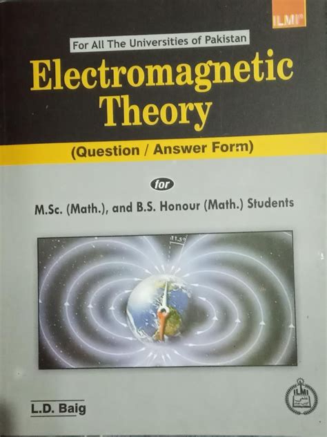 Electromagnetic Theory Questions Answers Pak Read Lahore