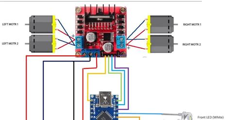 Arduino Bluetooth Car Circuit Diagram