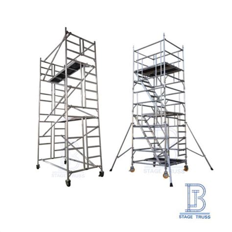 Portable Aluminum Construction Scaffolding Platform Portable Aluminum