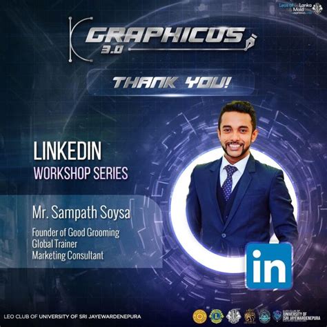 Sampath Soysa Ceo On Linkedin Thank You