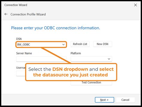 How To Set Up The Universe ODBC Driver BridgeWorks Help Center