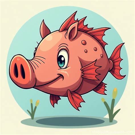 Hogfish With Hog Like Features And Hogfish Colors Stable Diffusion Online