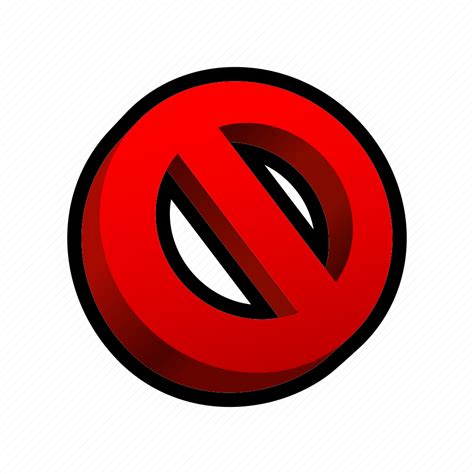 Allowed Blocked Cursor Denied Mouse Pointer Prohibited Icon