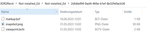 extract description from bcf files and write it in revit or excel