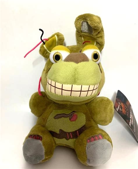 Five Nights At Freddys Fnaf Plush Nightmare Springtrap Tagged New E5