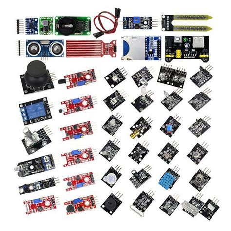 For Arduino 45 In 1 Sensors Modules Starter Kit Better Than 37in1 Sensor Kit 37 In 1 Sensor Kit
