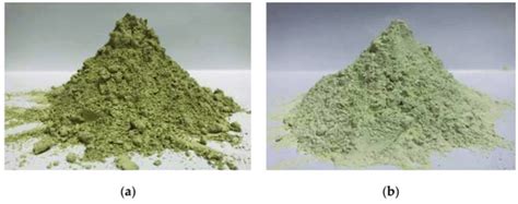 Typical Photos Of A Fly Ash Powder And B Calcined Lime Mud Powder