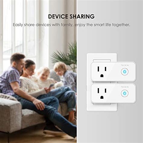Smart Plug Wifi Outlet USB Mini Socket Compatible With Alexa Google Home Schedule Timer