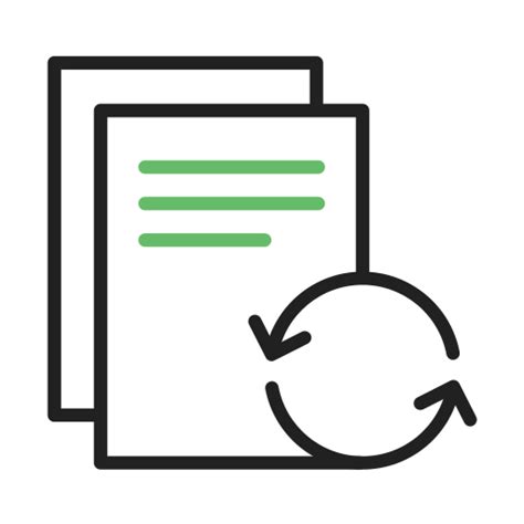 Refresh Generic Outline Color Icon