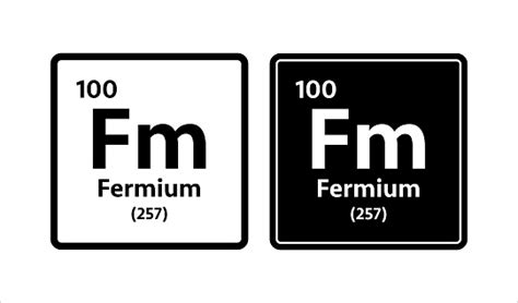 페르뮴 기호 주기적인 테이블의 화학 적 요소 벡터 스톡 일러스트레이션입니다 0명에 대한 스톡 벡터 아트 및 기타 이미지 0명 3차원 형태 건강관리와 의술 Istock