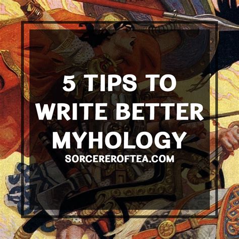 5 Tips To Write Better Mythology Writing Novel Writing Writing Lessons Writing Motivation