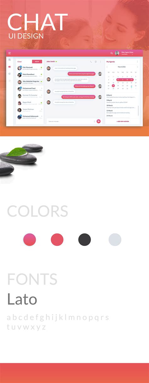 Chat UI UX Design On Behance