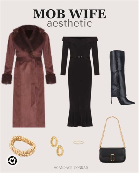 Mob Wife Aesthetic Outfit Fashion Inspo Outfits Outfits Aesthetic