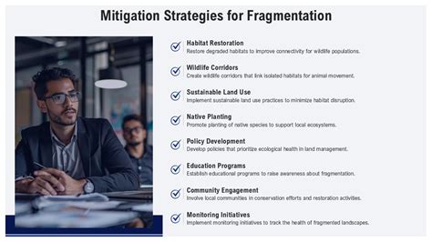 Mitigation Strategies For Fragmentation Ecological Fragmentation Ppt Powerpoint Acp Ppt Presentation
