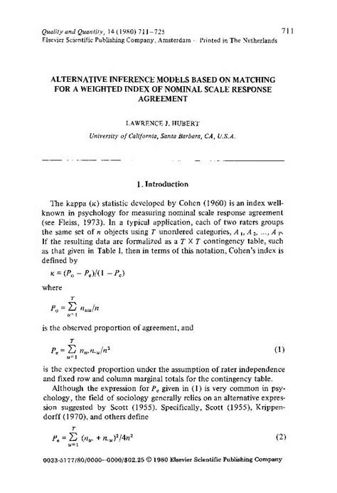 pdf alternative inference models based on matching for a weighted
