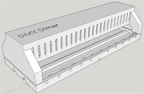 DMX 30CH Dimmer na DIN by David Bereš Download free STL model Printables com
