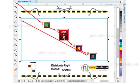 Align Distribute In Corel Pintardesain Com