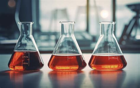 Premium Photo Scientific Symphony Three Erlenmeyer Flask Glassware On Science Laboratory Bench Premium Photo Scientific Symphony Three Erlenmeyer Flask Glassware On Science Laboratory Bench
