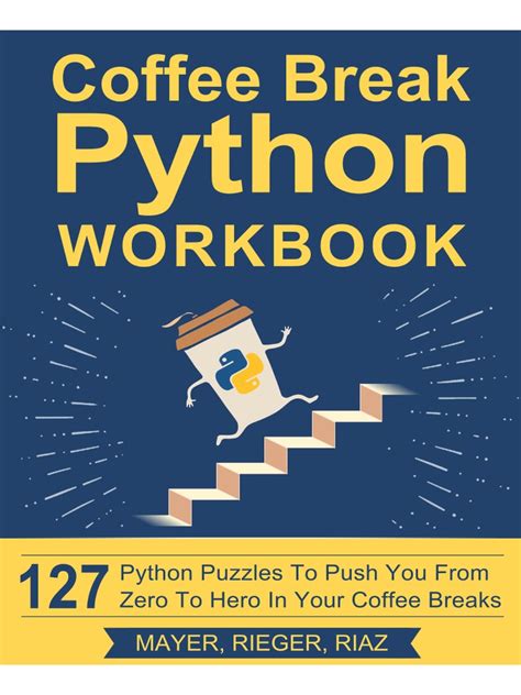 coffee break python workbook pdf learning thought