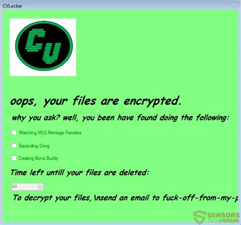 Remove CVLocker Ransomware Virus From Your PC