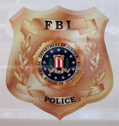 Fbi Police Emblem Fbi Police Officers Provide Protective … Flickr