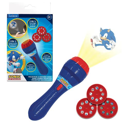 Lexibook Ltc050sn Sega Sonic The Hedgehog Stories Projector And Torch