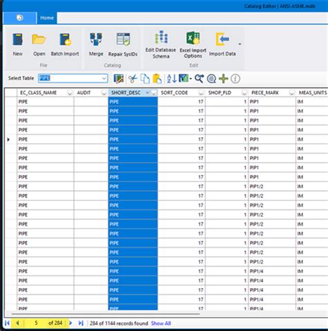 Openplant Autoplant How To Optimise Catalog Data Selection By Applying Multiple Filters In