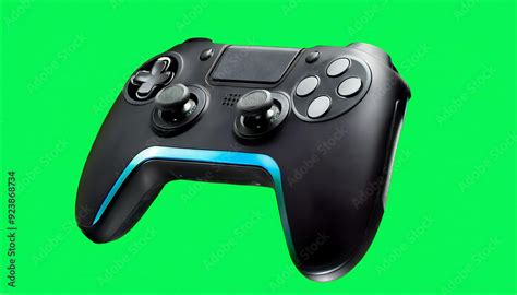 Animated Three Button Controller A Futuristic And Sleek Animation Of A