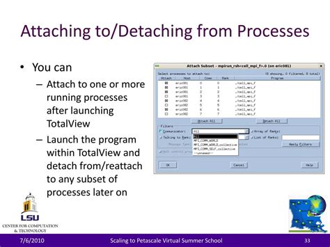 ppt parallel debugging techniques and introduction to totalview