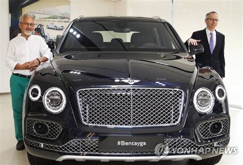 벤틀리모터스코리아 벤테이가 W12 코리안 에디션 By 뮬리너 공개 연합뉴스