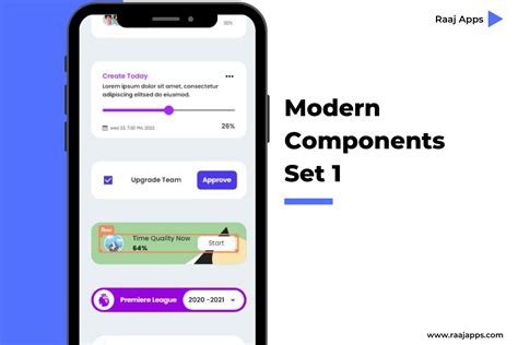 Modern Components Set 1 Transforming Sports Dashboards Across Android Ios And Web Platforms