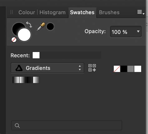 gradients missing pre v2 archive of affinity on desktop questions
