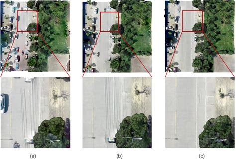 Comparison Of Texture Mapping Results Of The Road Wires Of In Dataset