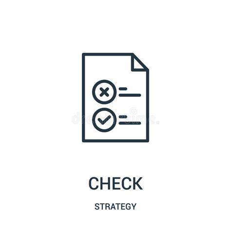 Check Out Icon Vector From Hotel Collection Thin Line Check Out