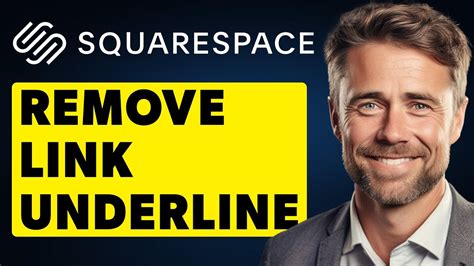 how to remove underline from links on squarespace simple guide youtube