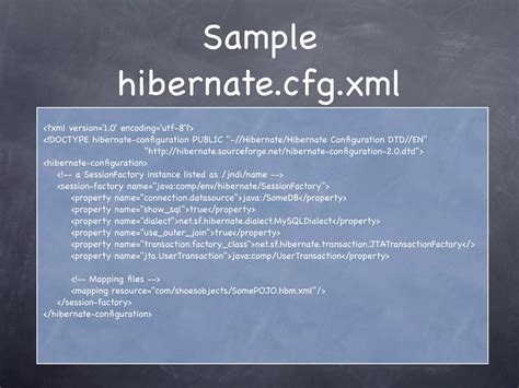hibernate presentation pdf databases computer software and