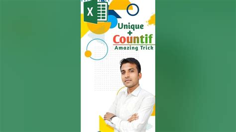 Unique Countif Formula In Excel Raj Computers Raj Sir Shorts