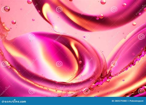 An Amazing Pink Background The Ethereal Pink Liquid Generative Ai